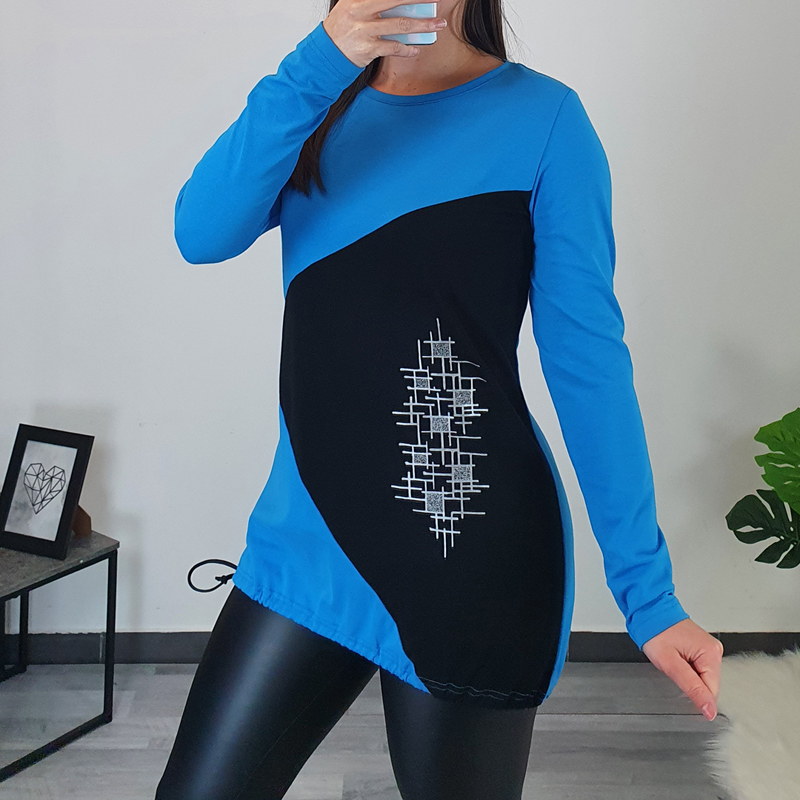 TUNIKA ZARA MODRA - Opsy.si spletna trgovina